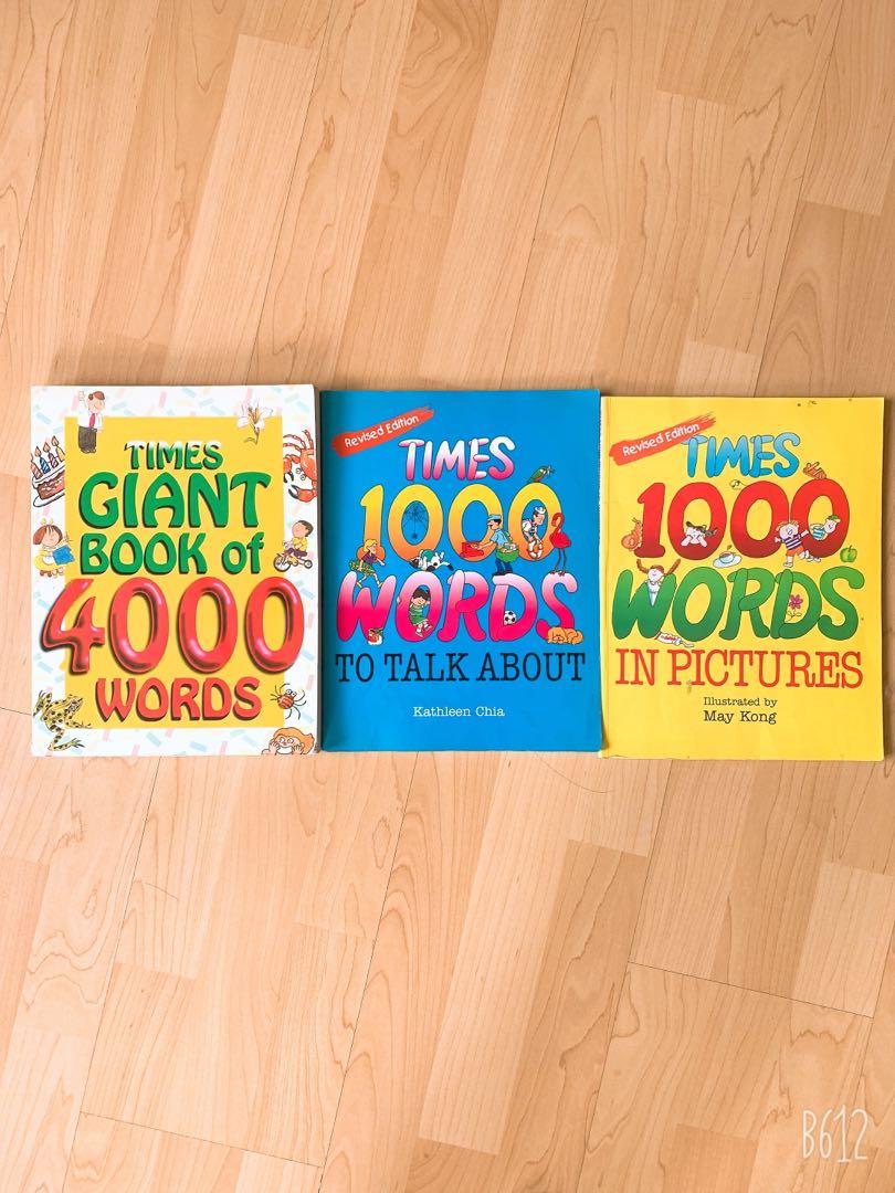 The Giant book of 4000 words, Hobbies & Toys, Books & Magazines ...