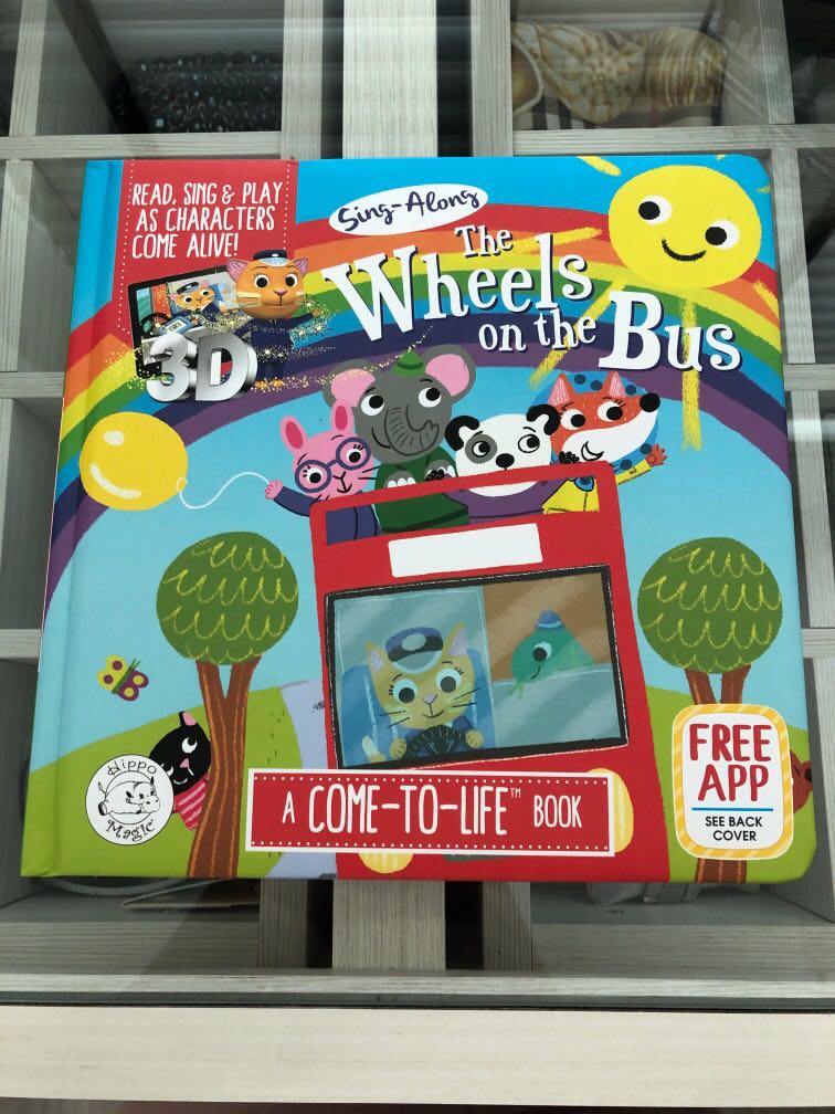 the wheels on the bus come to life - little hippo books, Books ...