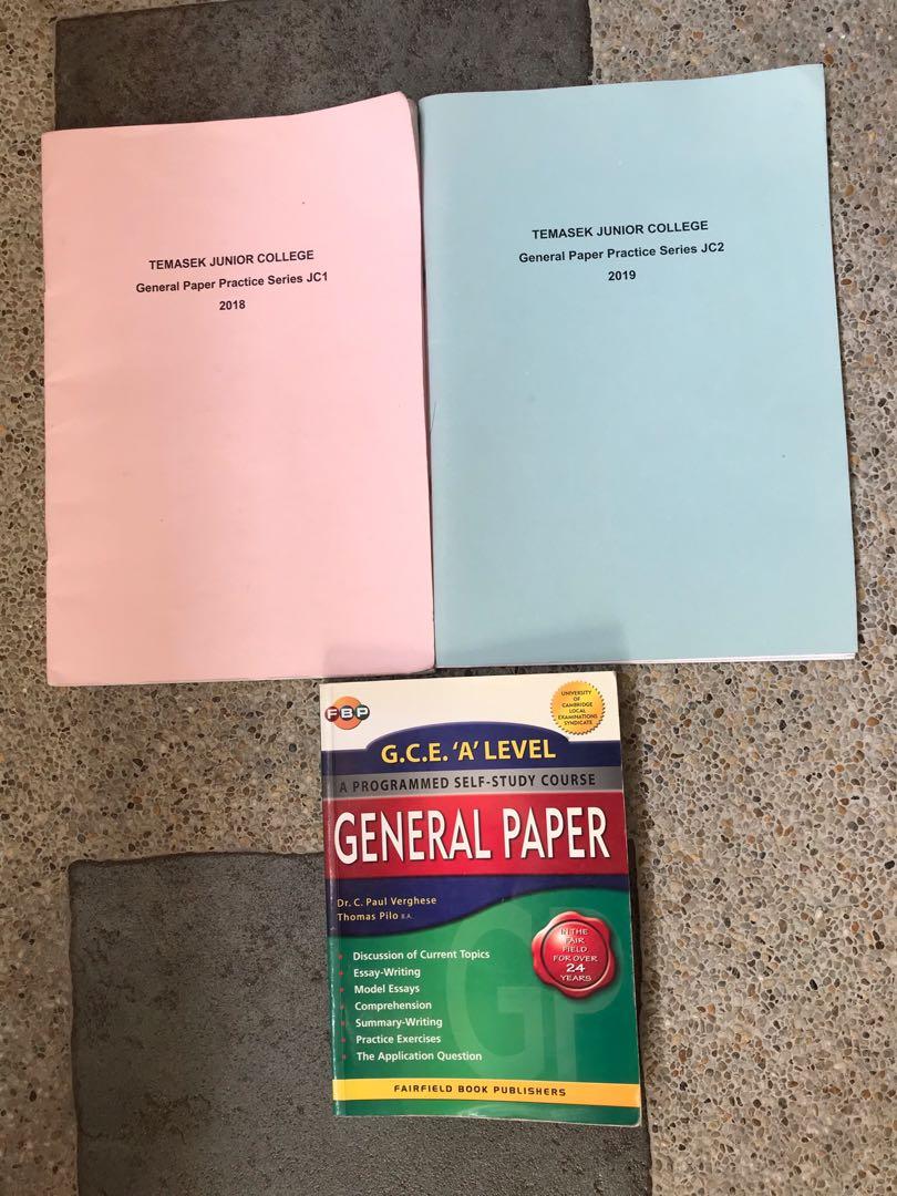TJC GP revision package, Hobbies & Toys, Books & Magazines, Assessment ...