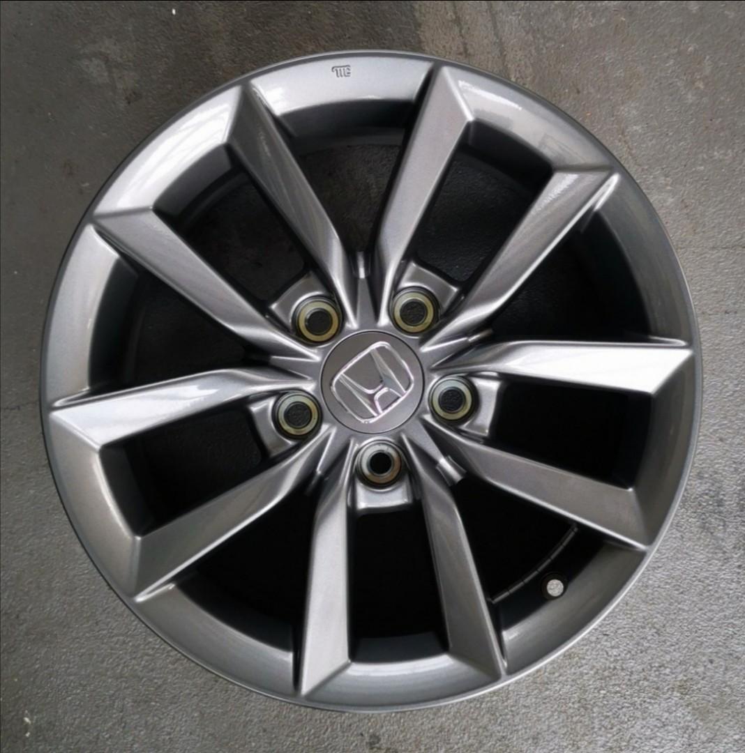 Used 16" Original Honda Rims, Car Accessories, Tyres & Rims on Carousell