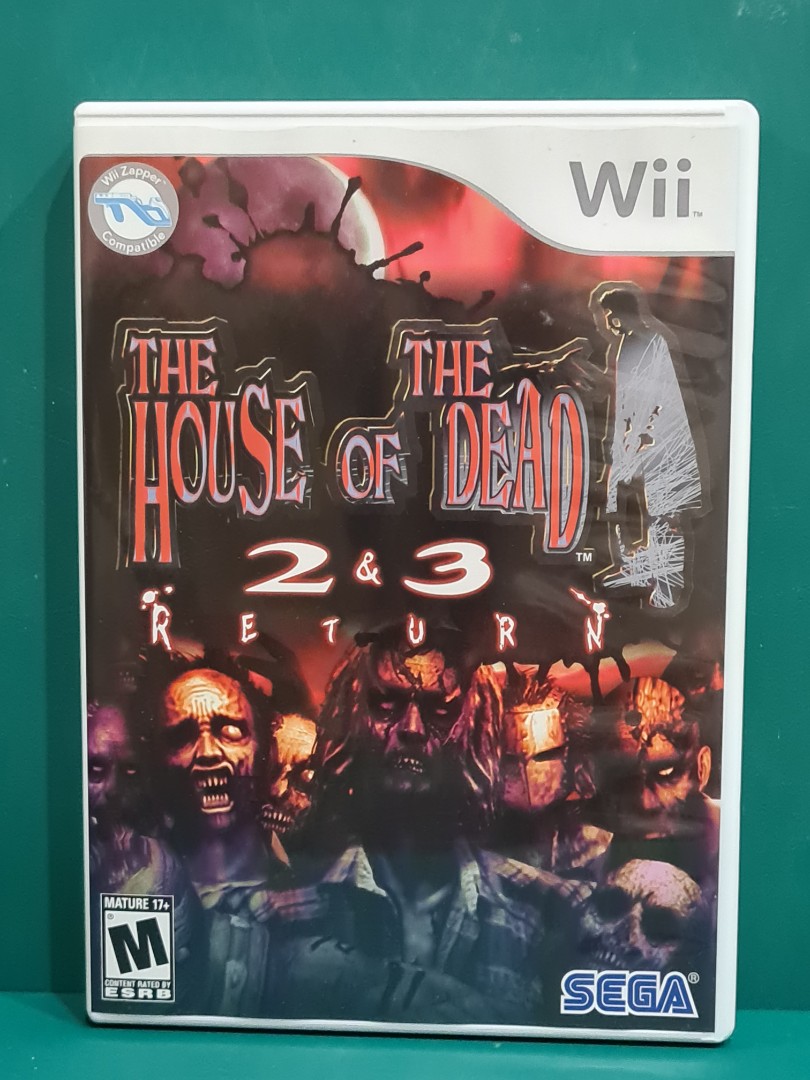 Used Wii The House of the Dead 2&3 Return, Hobbies & Toys, Toys & Games ...