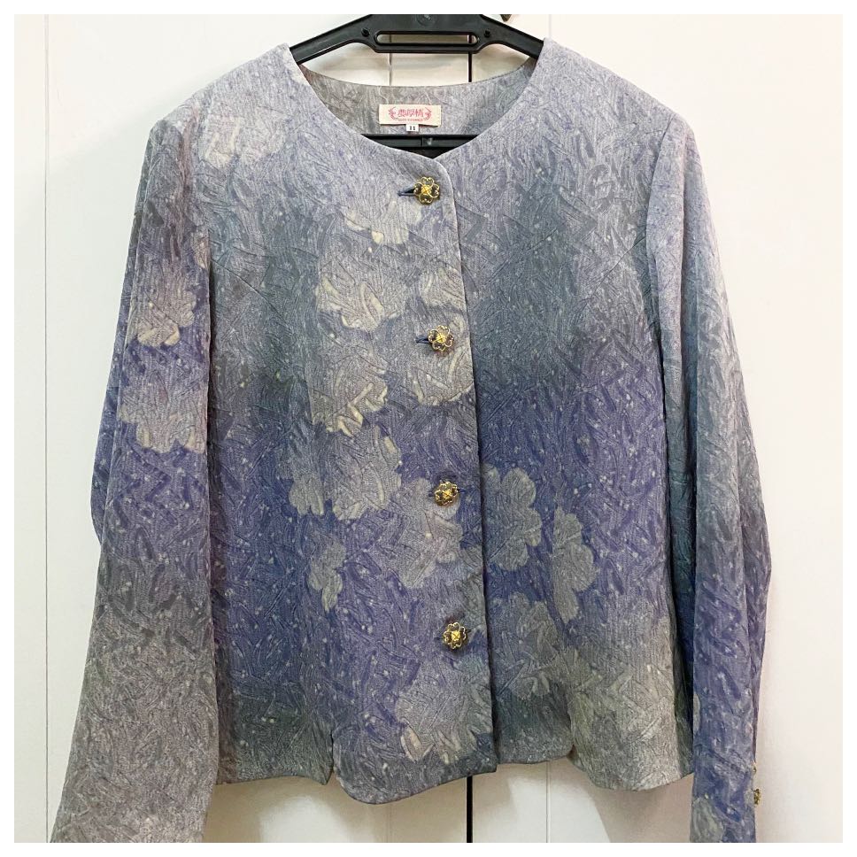 Vintage korean jacket, Women's Fashion, Tops, Longsleeves on Carousell