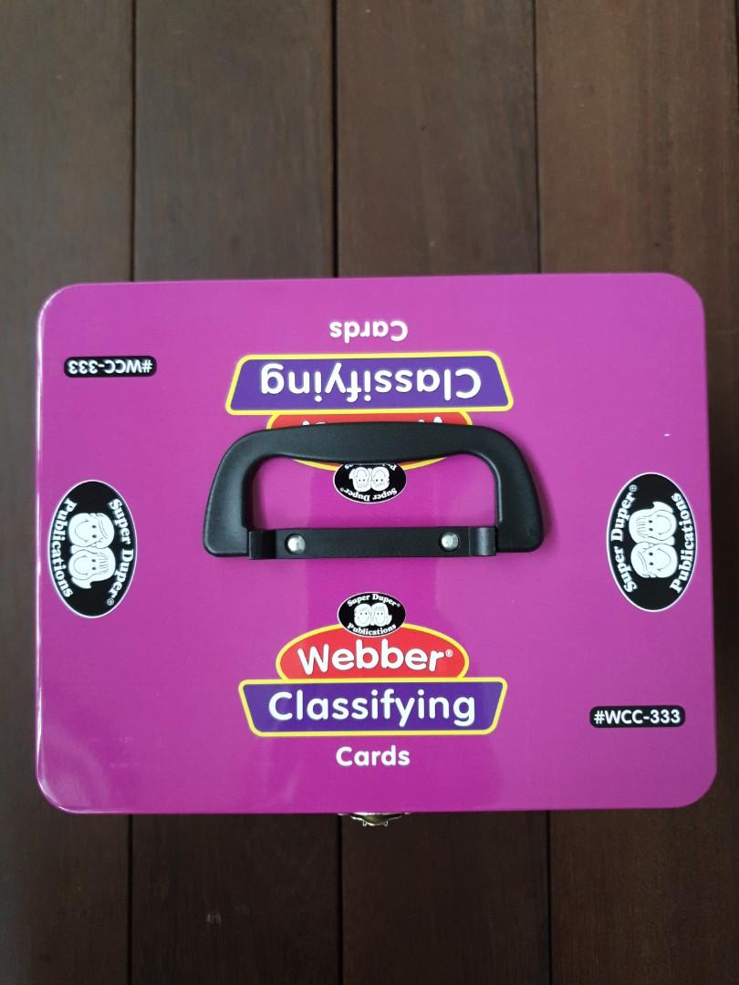 Webber Classifying Cards/Flash Cards/Learning resources, Everything ...