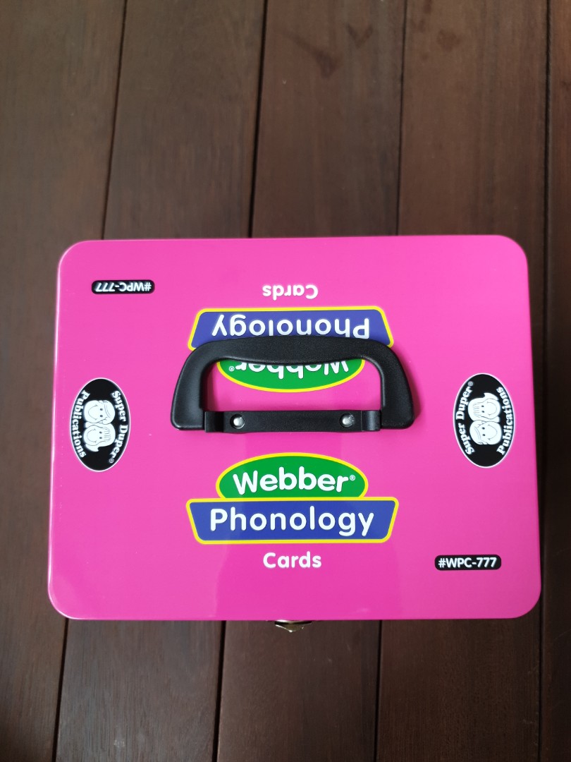 Super Duper Publications Webber Phonology Cards/Flash Cards/Learning ...