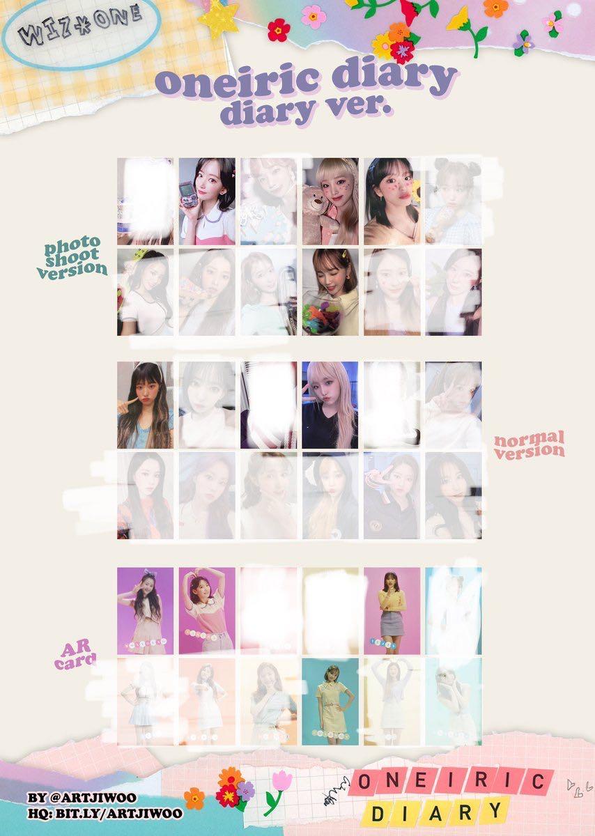 WTT/WTS Izone Iz*one Oneiric Diary Hitomi Hyewon Chaeyeon photocards, Hobbies & Toys ...