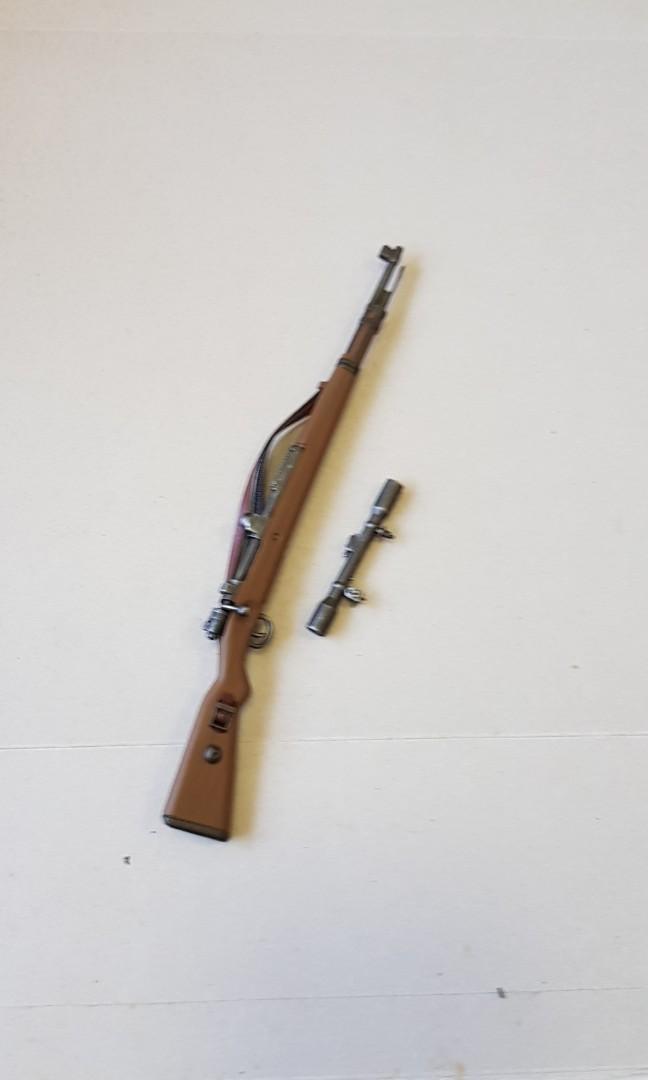 1/6 scale Toys City WWII German Kar98 Sniper Rifle, Hobbies & Toys ...