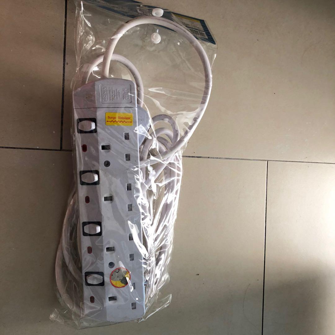 4 pin portable socket outlets, TV & Home Appliances, Electrical ...