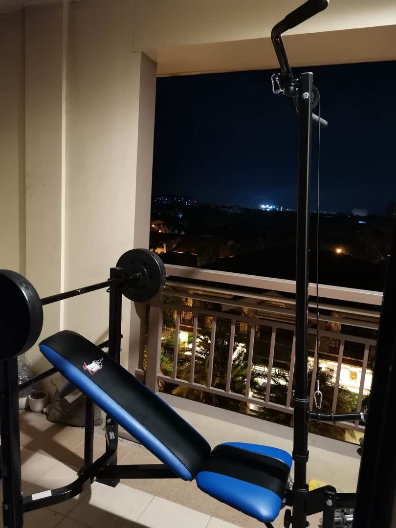 7 in 1 bench press, Sports Equipment, Exercise & Fitness, Cardio ...