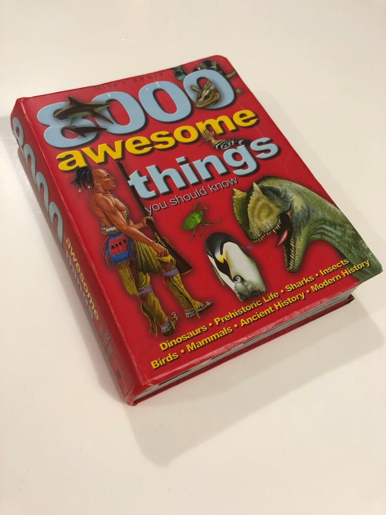 8000 Awesome Things You Should Know (500 pages), Hobbies & Toys, Books ...