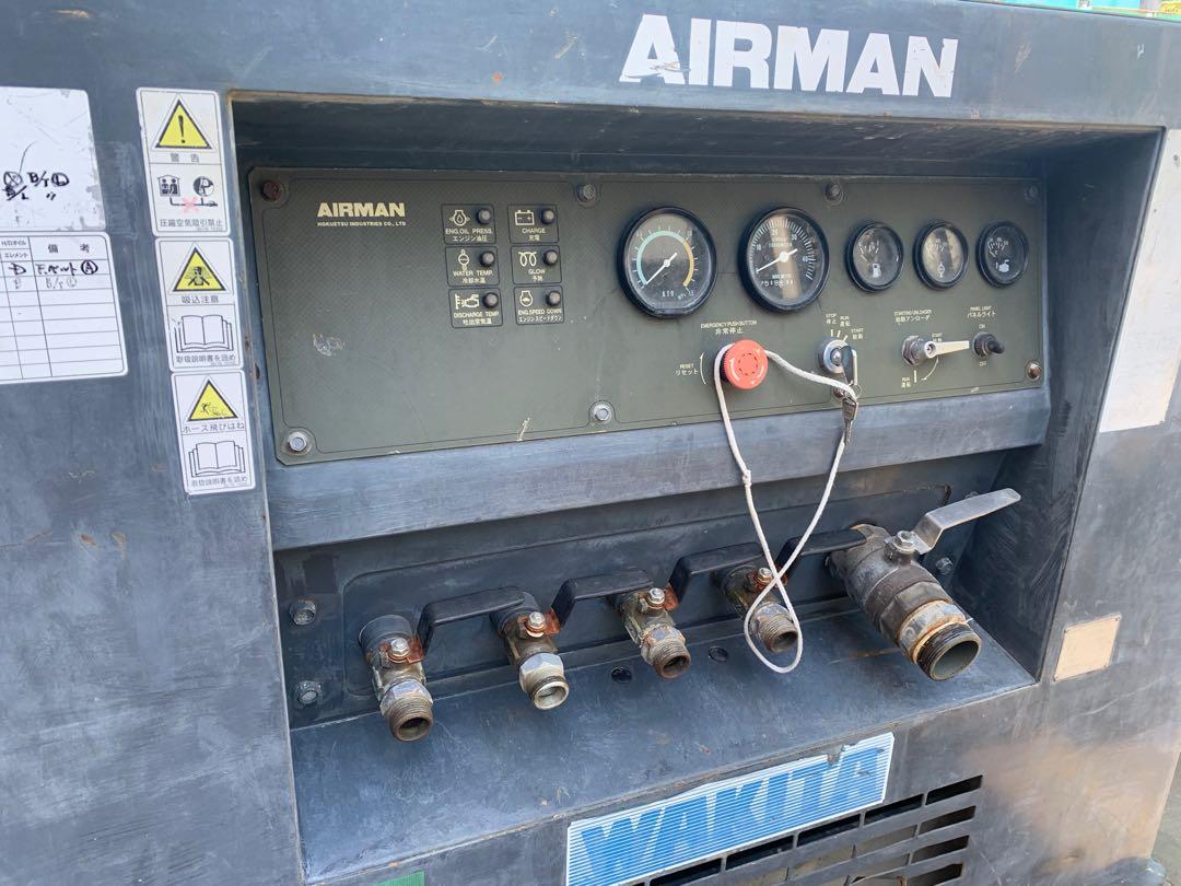 Airman Air Compressor 390 cfm, Commercial & Industrial, Construction ...