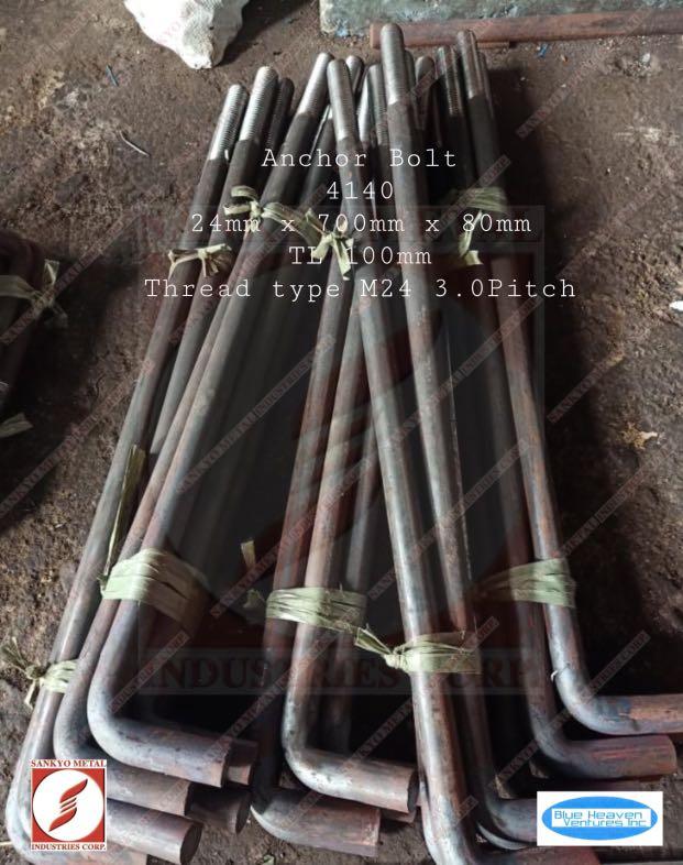 Anchor bolt , threaded rod , sag rod , stud bolt (manufacturer and ...