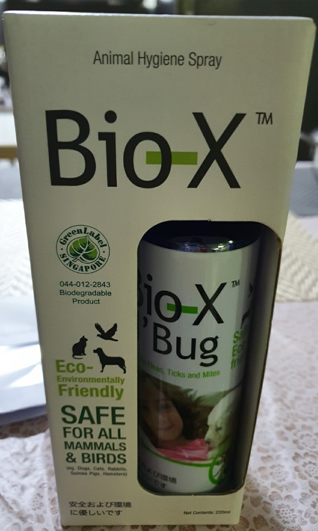 Bio X Spray for animals, brand new at a steal. Only 1 bottle., Pet ...