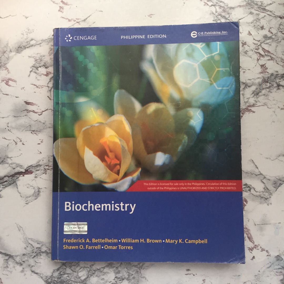 Biochemistry Book C&E publishing, Hobbies & Toys, Books & Magazines ...