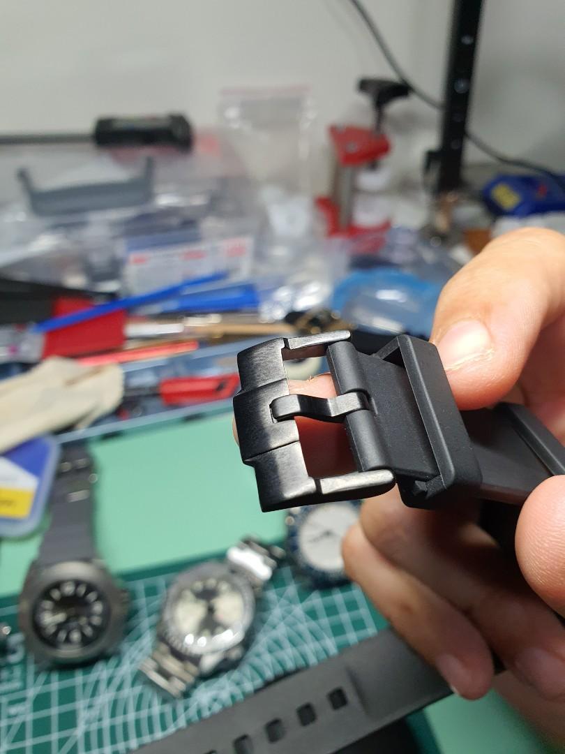 Black pvd SKX007 Batman mod, Luxury, Watches on Carousell