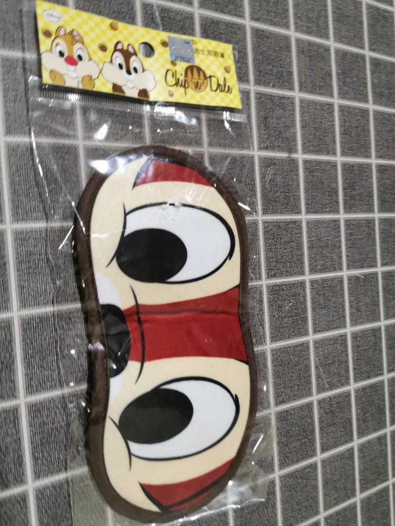 BN Disney Chip n Dale Eye mask, Beauty & Personal Care, Face, Face Care ...