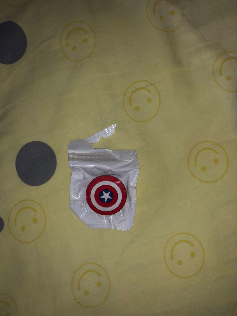 captain america pop socket, Mobile Phones & Gadgets, Mobile & Gadget ...