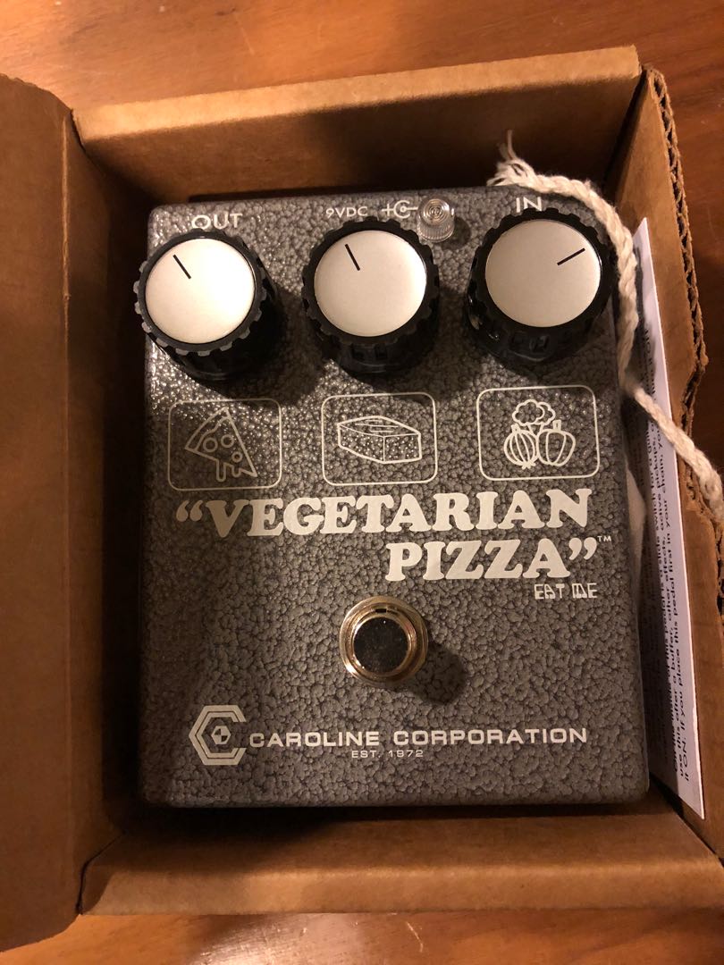 *RARE* Caroline Vegetarian Pizza Distortion/Fuzz, Hobbies & Toys, Music ...