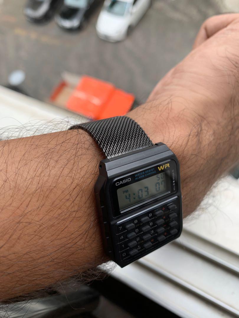 Casio Calculator Watch Retro (Back to the Future Watch), Mobile Phones ...