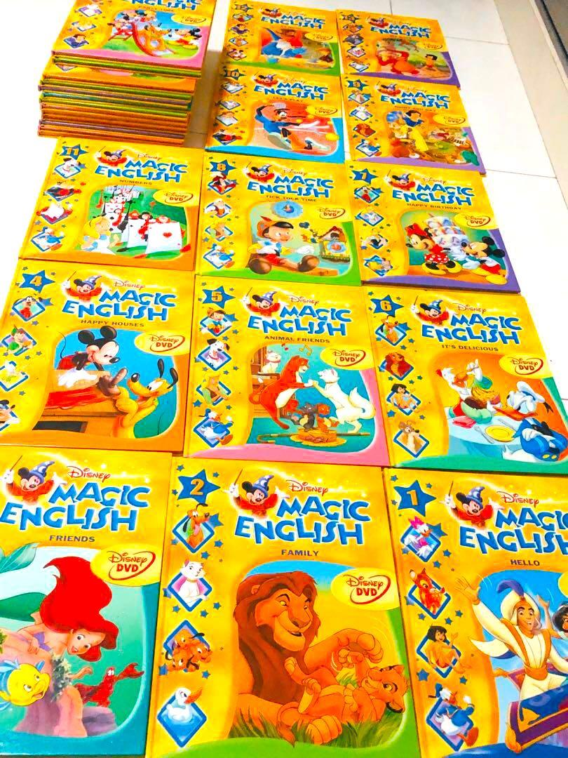 Disney Magic English hard cover books and Dvds, Hobbies & Toys, Books ...