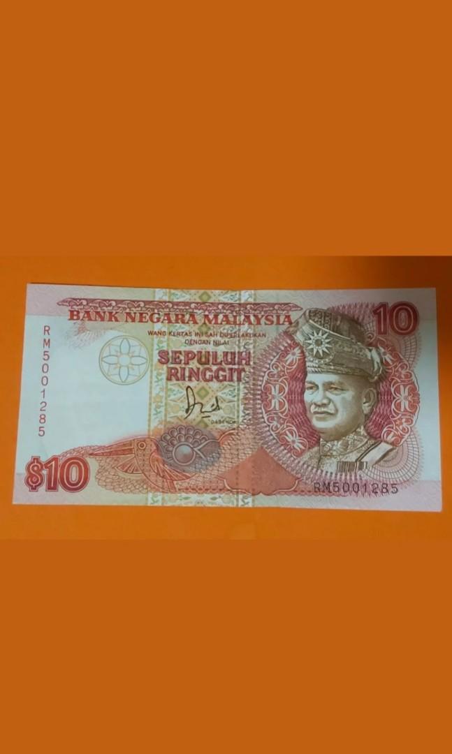 Duit Lama rm10 6th series jaffar AEF, Hobbies & Toys, Collectibles ...