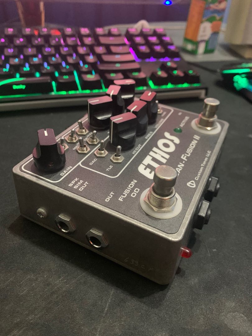 Ethos Clean Fusion ii preamp , Hobbies & Toys, Music & Media, Music ...