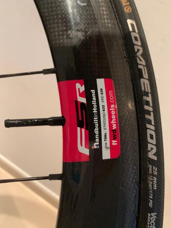 FFWD Fast Forward F5R Carbon wheelset, Sports Equipment, Bicycles ...