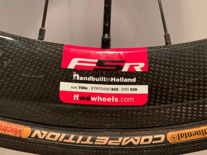FFWD Fast Forward F5R Carbon wheelset, Sports Equipment, Bicycles ...