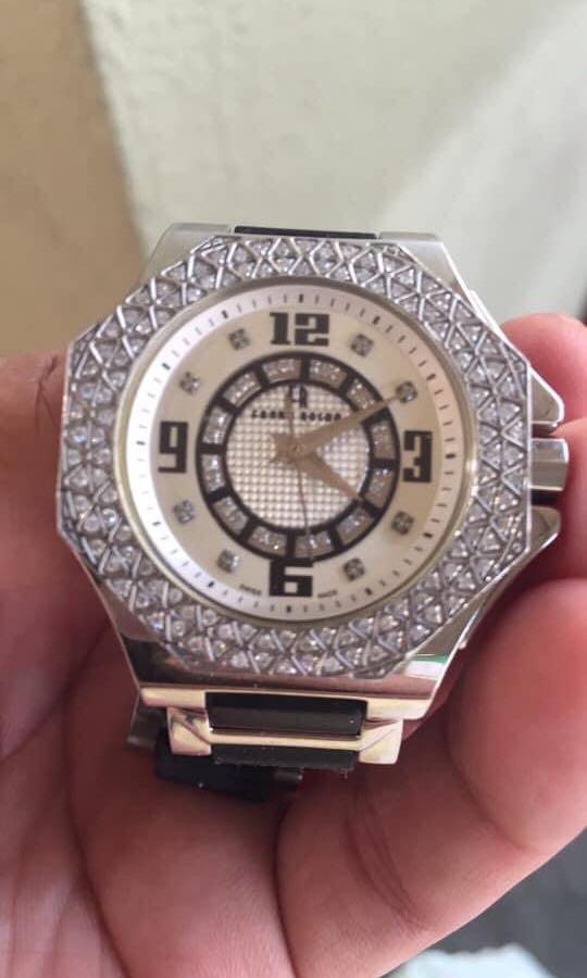 Frank rosha diamond watch, Men's Fashion, Watches & Accessories ...