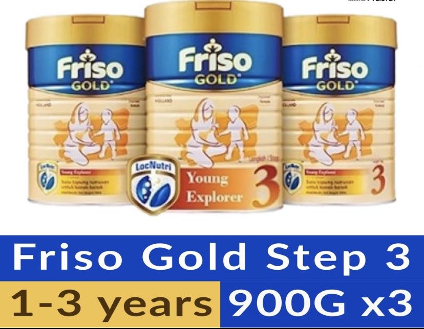 Friso Gold Stage 3 ( 3 x 900g), Babies & Kids, Nursing & Feeding on ...