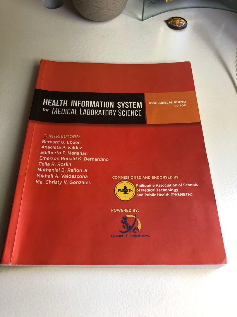 Health Information System for Medical Laboratory Science, Hobbies ...