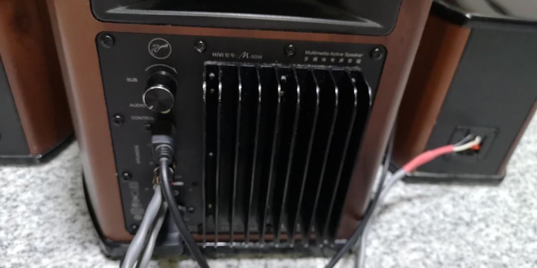 Hivi Swan M50W active speaker for sale, Audio, Other Audio Equipment on ...