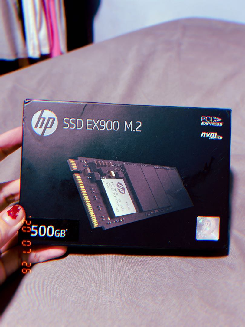 HP SSD EX900 M.2 500GB (With warranty), Electronics, Computer Parts ...