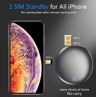 IKOS 3 SIM Standby No roaming abroad add 3SIM Activate Online WiFi ...