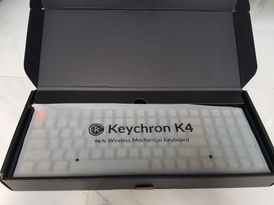 Keychron K4 - RGB mechanical keyboard - Optical Brown switches ...