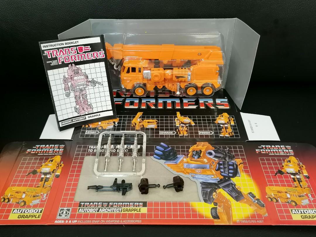 Sold ~ KO Transformers G1 Grapple, Hobbies & Toys, Collectibles ...