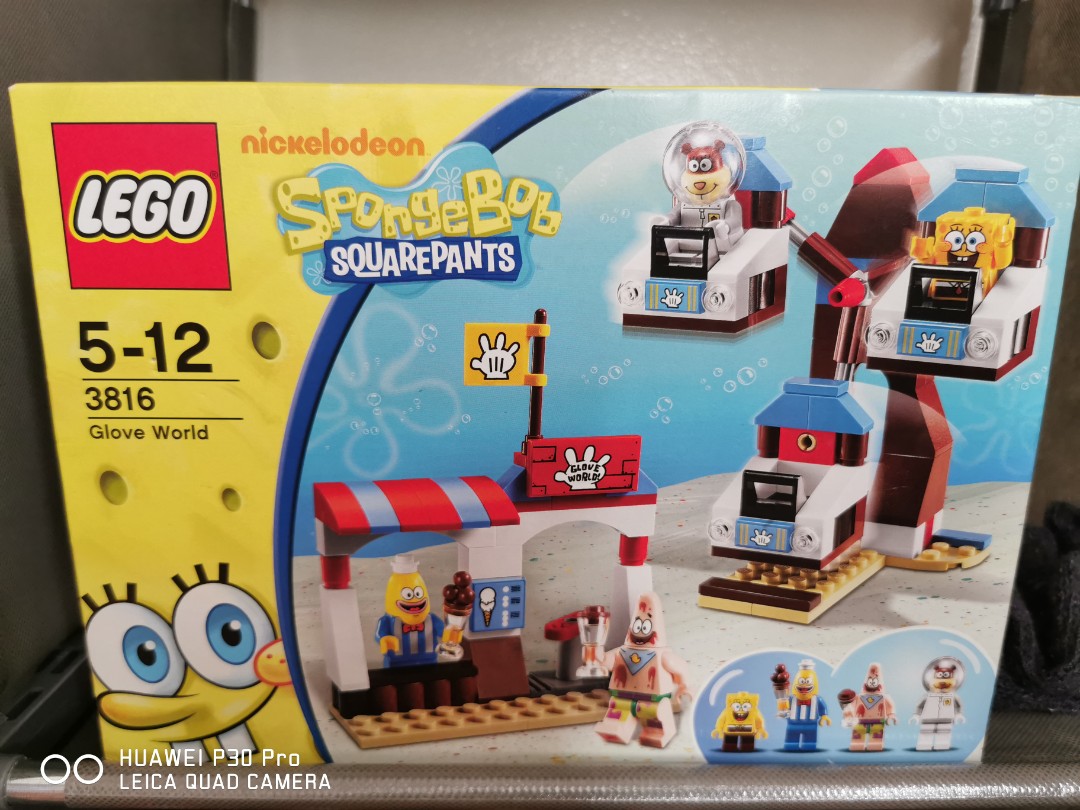 Lego 3816 Spongebob Glove World, Hobbies & Toys, Toys & Games on Carousell