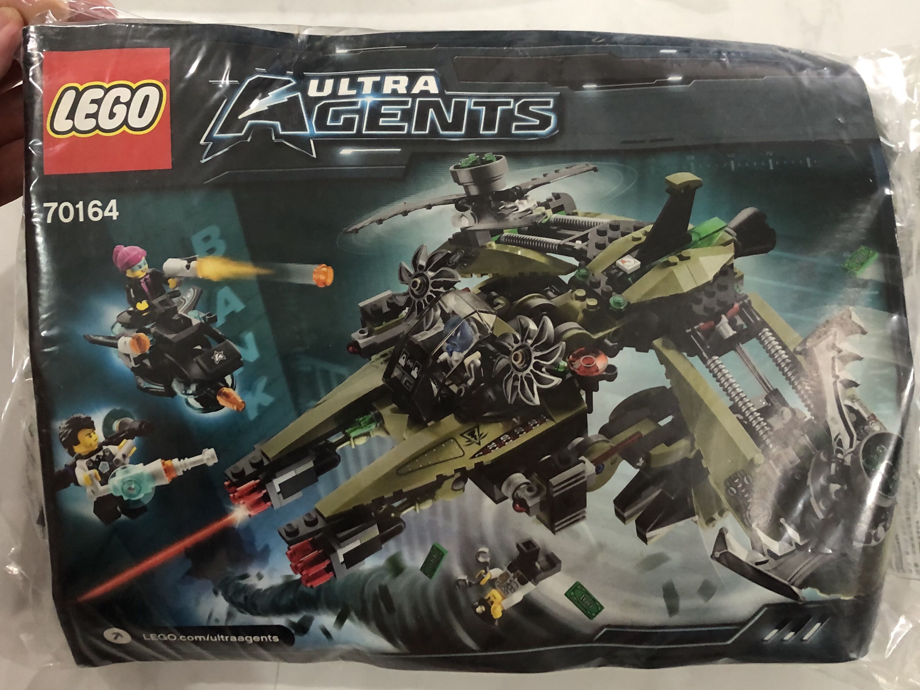 Lego Ultra Agents 70164 Hurricane Heist, Toys & Games, Bricks ...