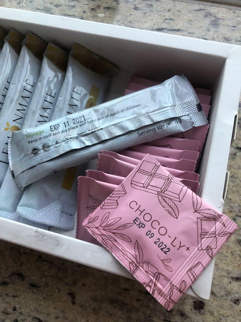 檸檬🍋仔Lemonmate & 瘦瘦糖Choco-Ly (連杯), 健康及營養食用品, 健康補充品, 健康補充品 - 保健食品，飲料和補品 - Carousell