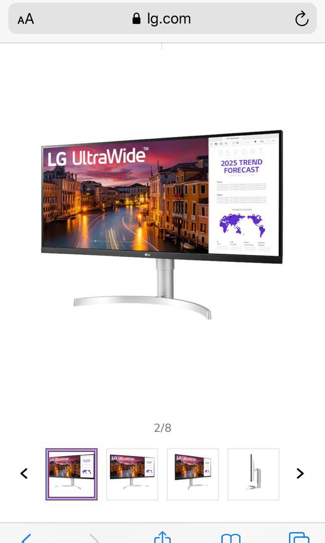 LG ultra wide monitor, Electronics, Computer Parts & Accessories on ...