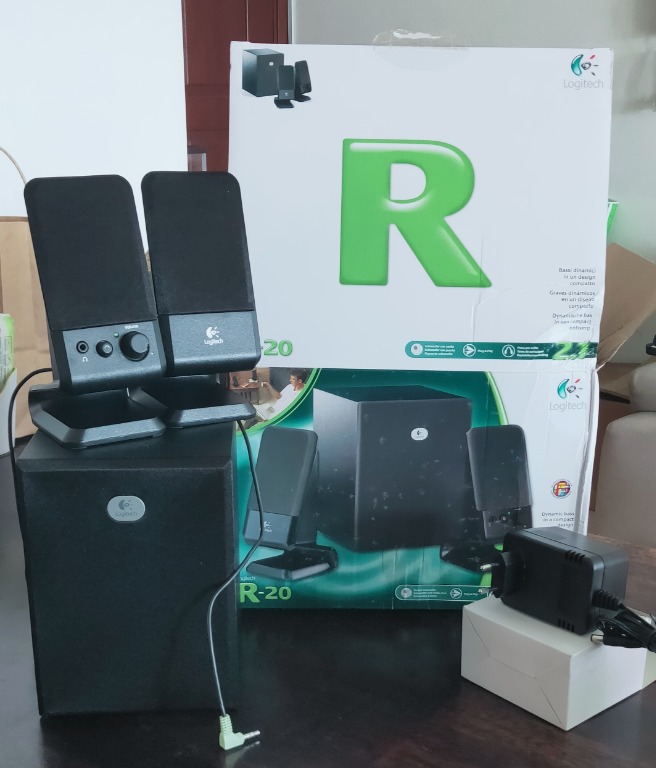 Logitech R-20 2.1 Speaker System, Audio, Soundbars, Speakers ...
