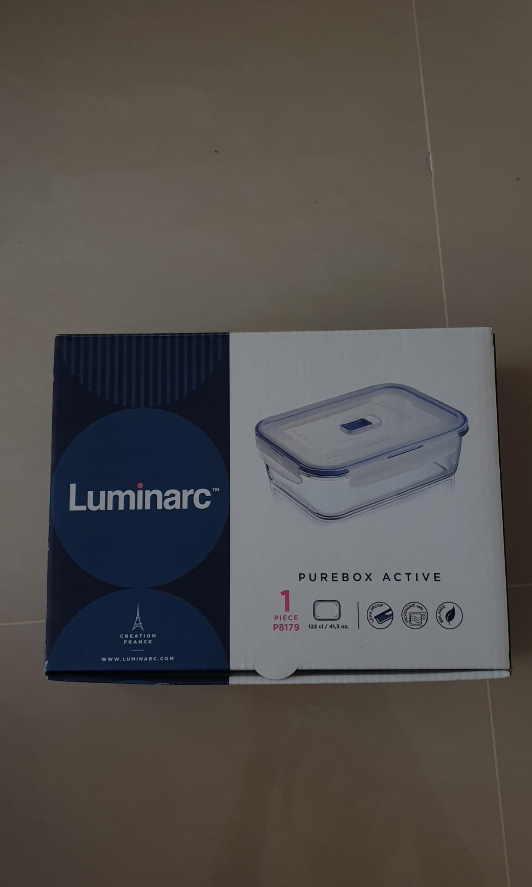 [Luminarc] PUREBOX ACTIVE, Furniture & Home Living, Kitchenware ...