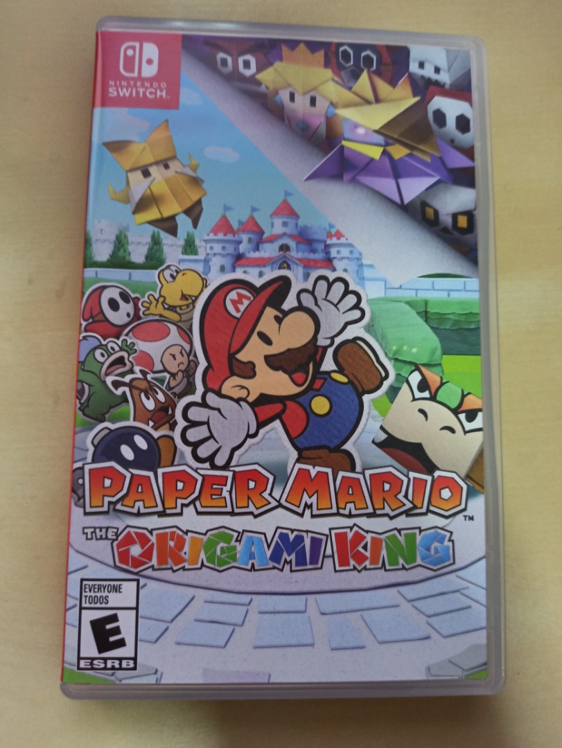 MARIO PAPER SWITCH ORIGAMI KING LOCAL SET, Video Gaming, Video Games ...