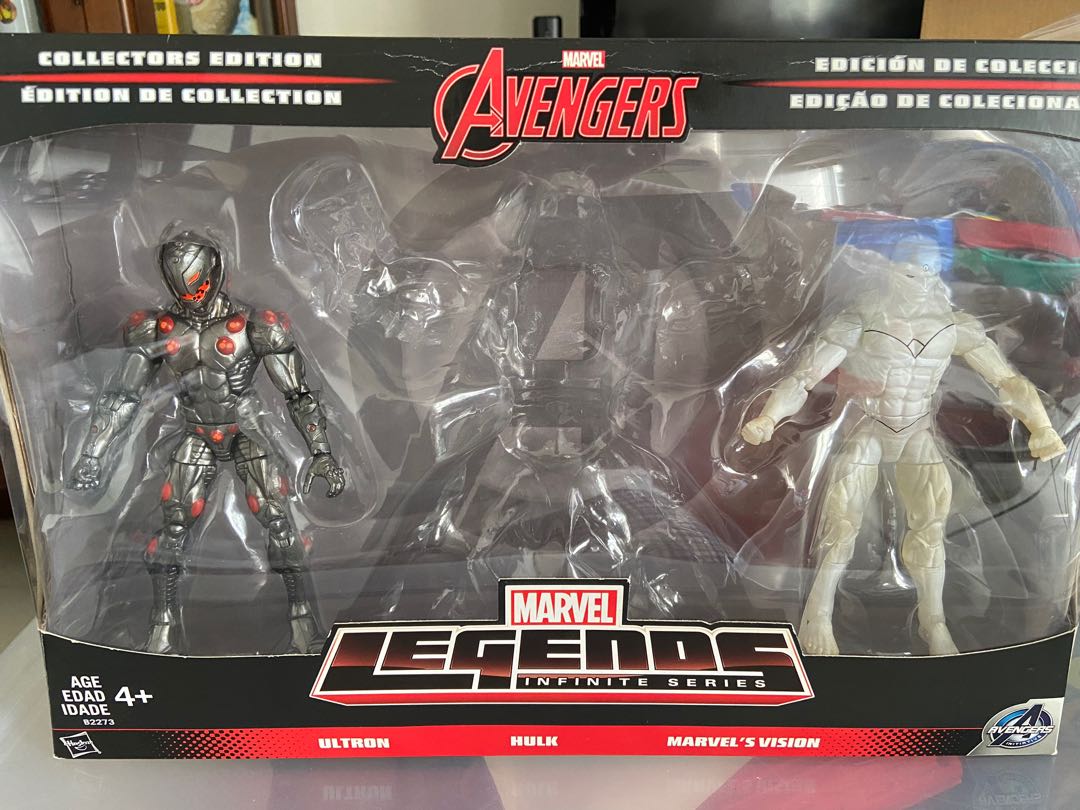 Marvel Legends Ultron and Vision, Hobbies & Toys, Toys & Games on Carousell