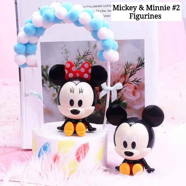 Mickey & Minnie Mouse #2 Figurines, Hobbies & Toys, Toys & Games on ...