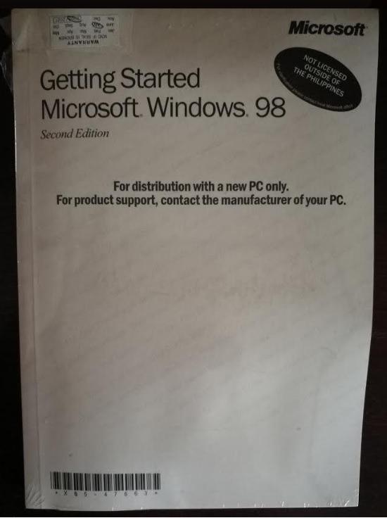 Microsoft Windows 98 (Second Edition), Computers & Tech, Parts ...
