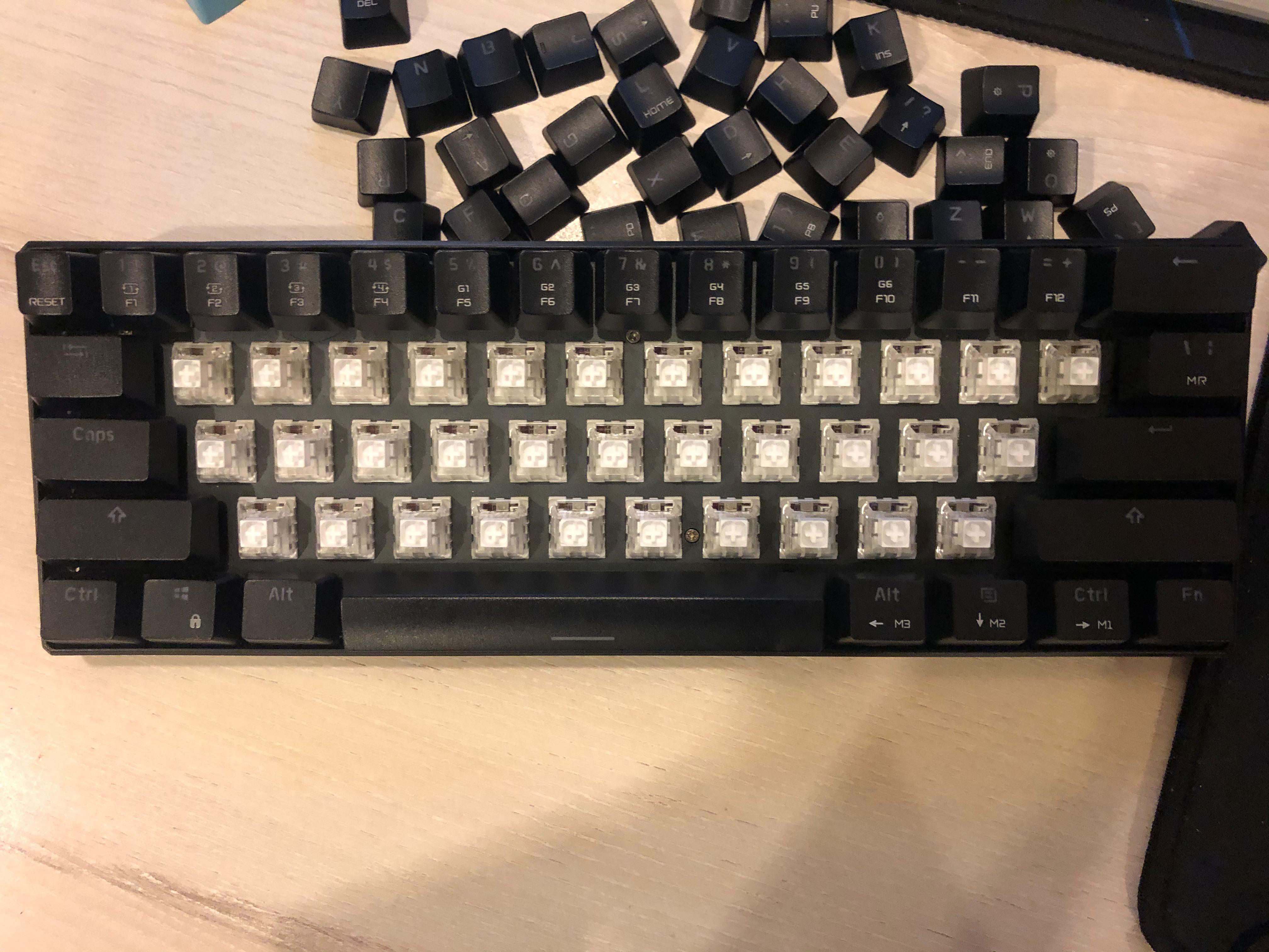 Motospeed CK61 Mechanical Keyboard, Computers & Tech, Parts ...