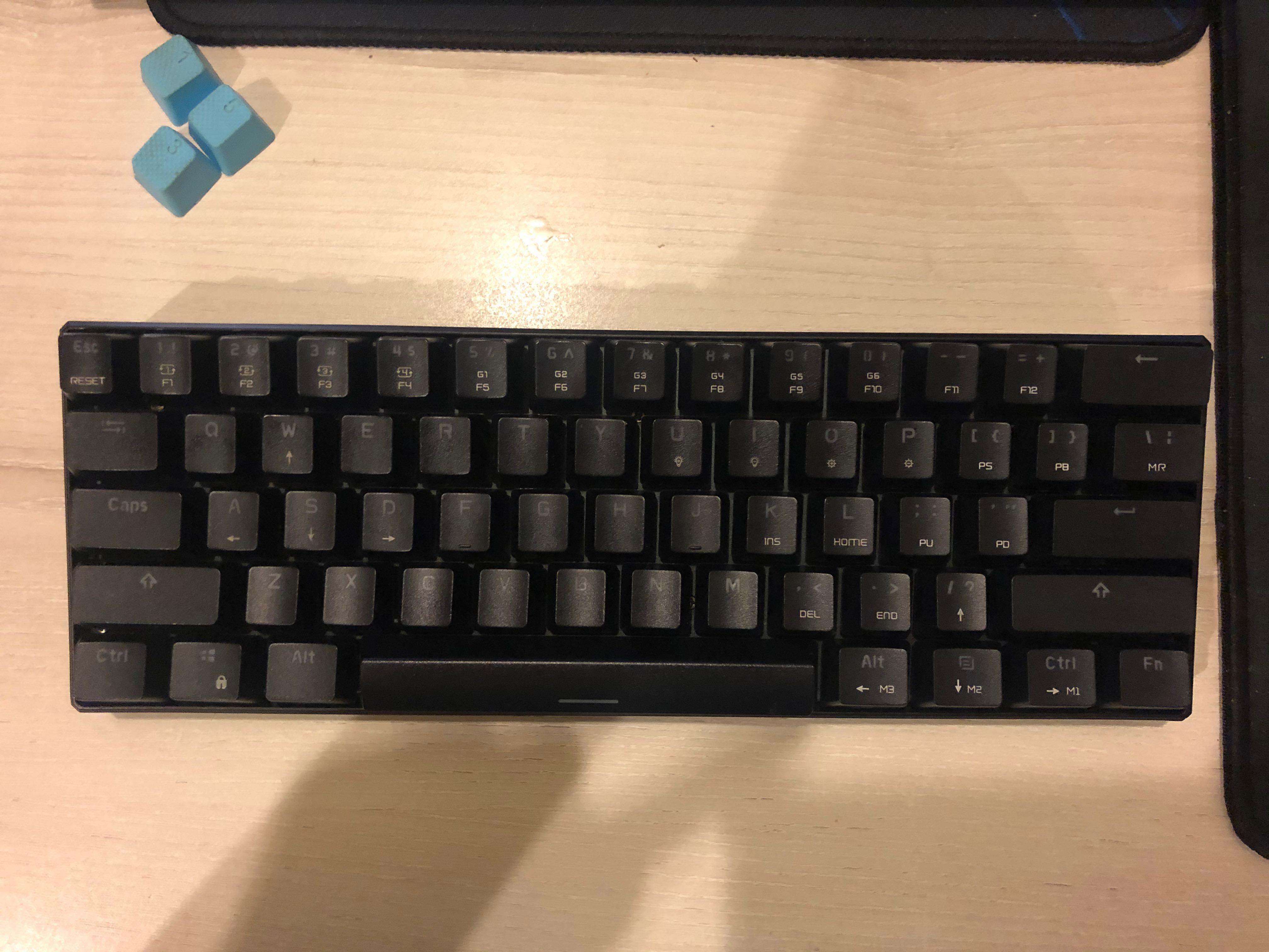 Motospeed CK61 Mechanical Keyboard, Computers & Tech, Parts ...