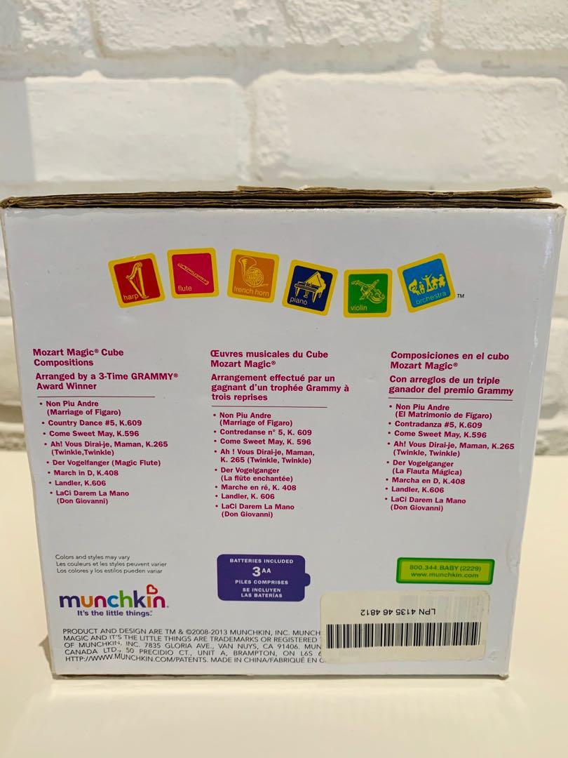 Munchkin Mozart Magic Cube, Hobbies & Toys, Toys & Games on Carousell