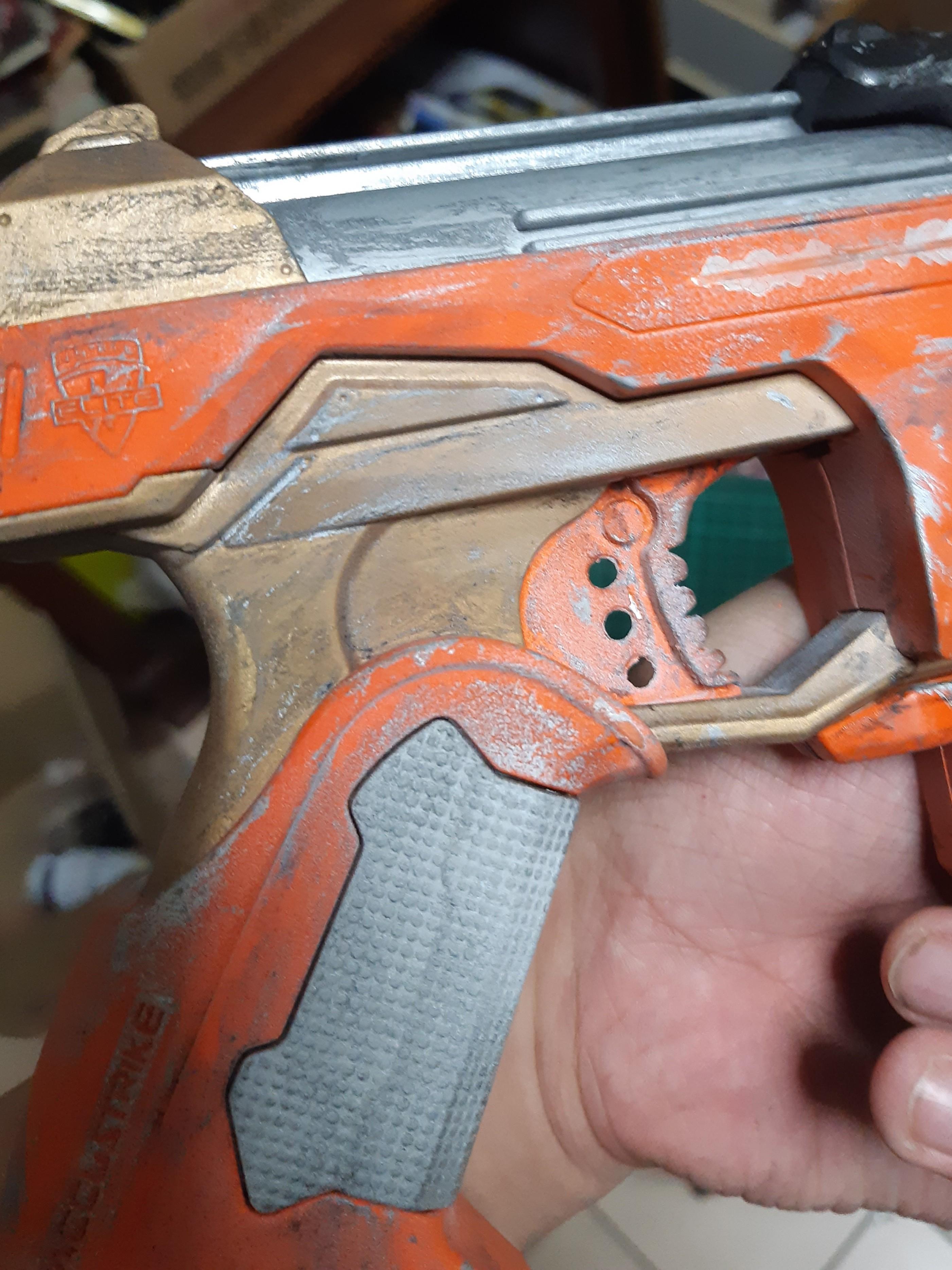 Nerf Falconfire custom painted, Hobbies & Toys, Toys & Games on Carousell