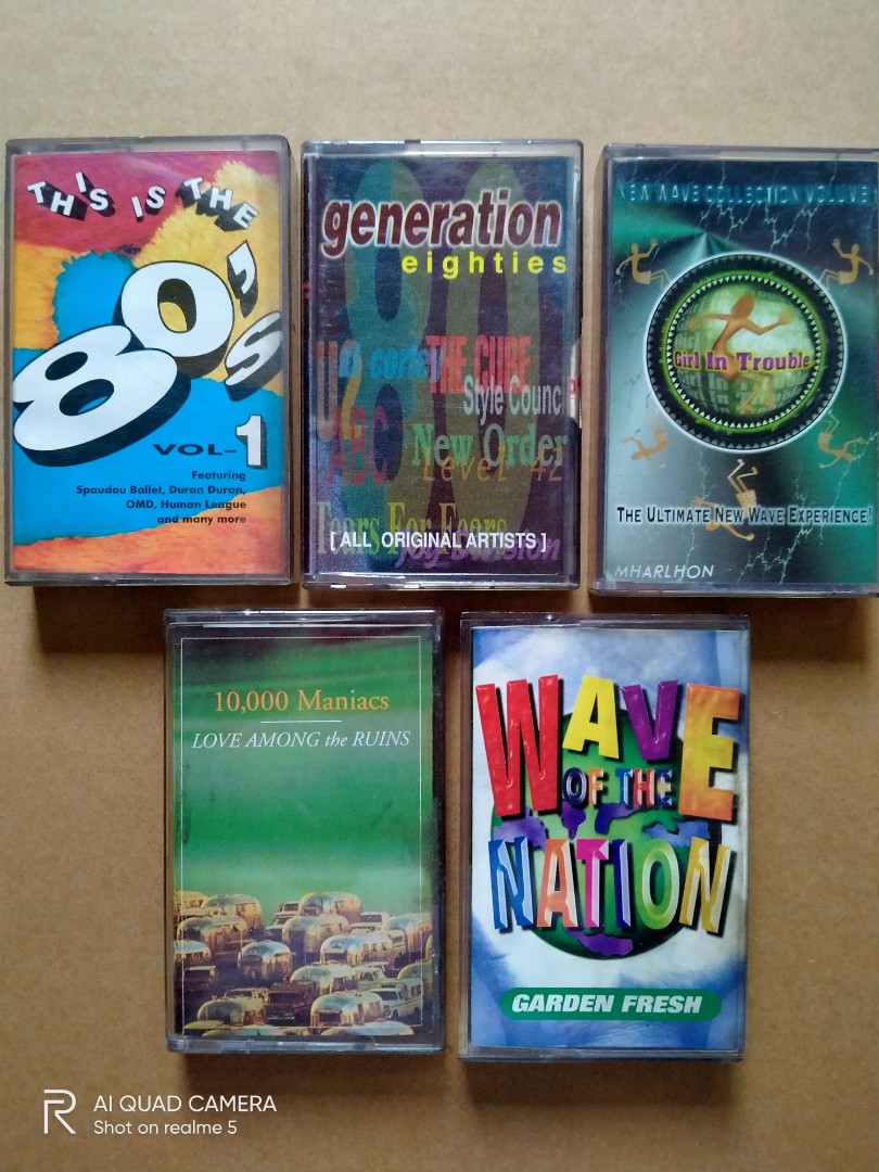 Take ALL / New Wave Cassette Tapes, Hobbies & Toys, Music & Media ...